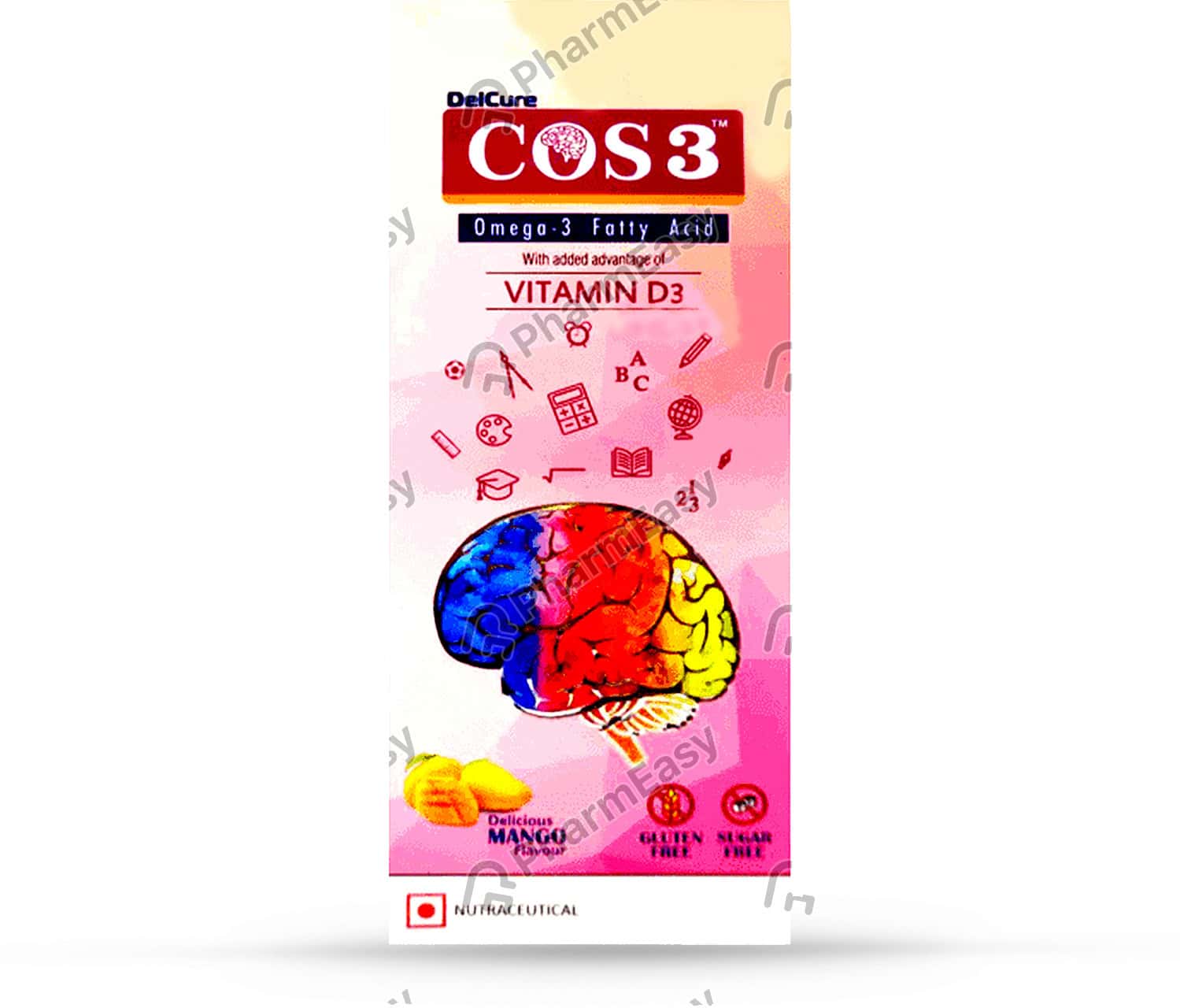 Buy Cos 3 Delicious Mango Flavour Sugar Free Syrup 200ml Online at Flat ...