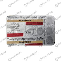 Olmetor H 20/12.5mg Strip Of 15 Tablets: Uses, Side Effects, Price ...