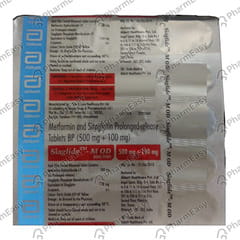 Siaglide M Od 100/500mg Strip Of 15 Tablets: Uses, Side Effects, Price ...