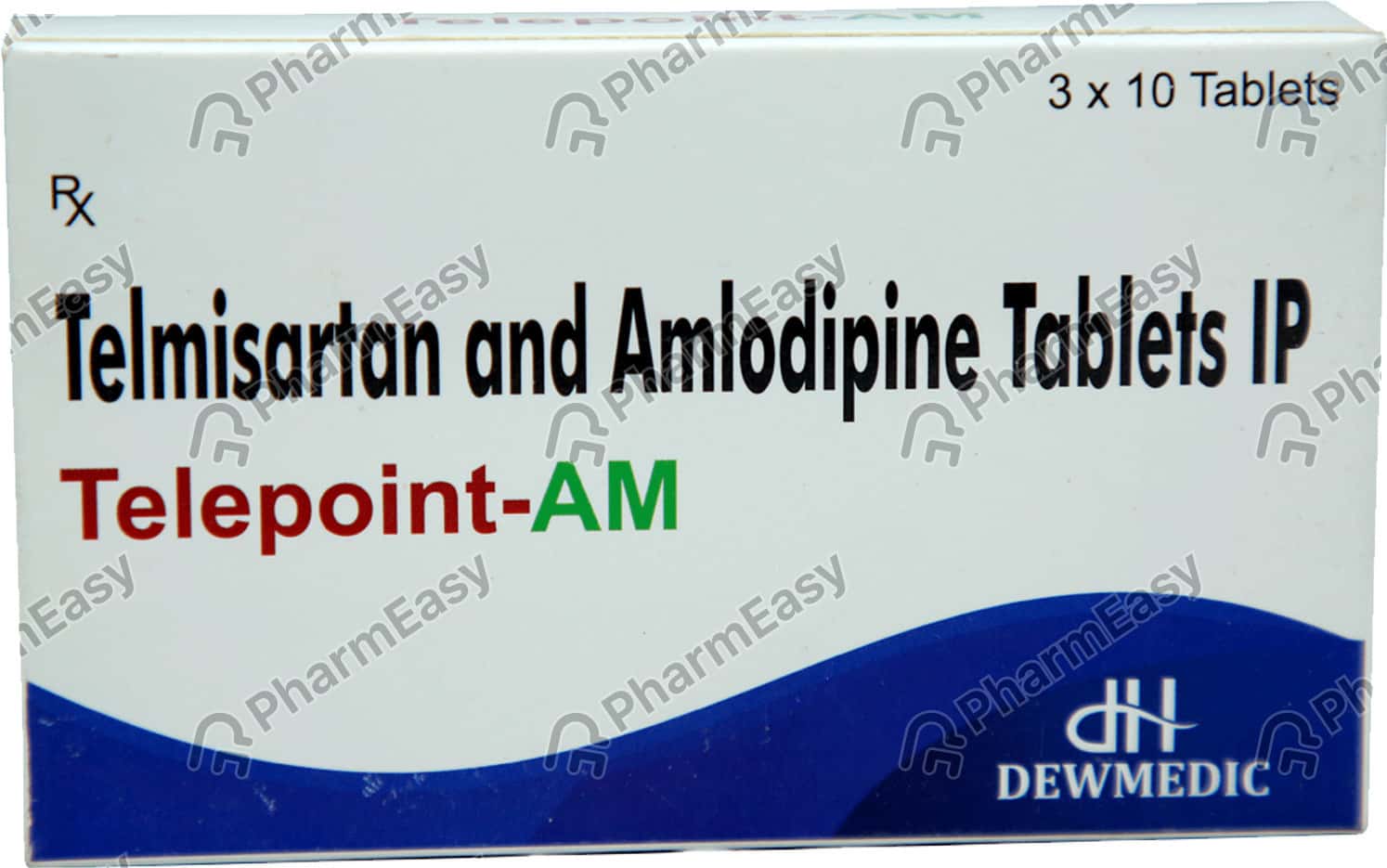 Telepoint Am Strip Of 10 Tablets: Uses, Side Effects, Price & Dosage ...