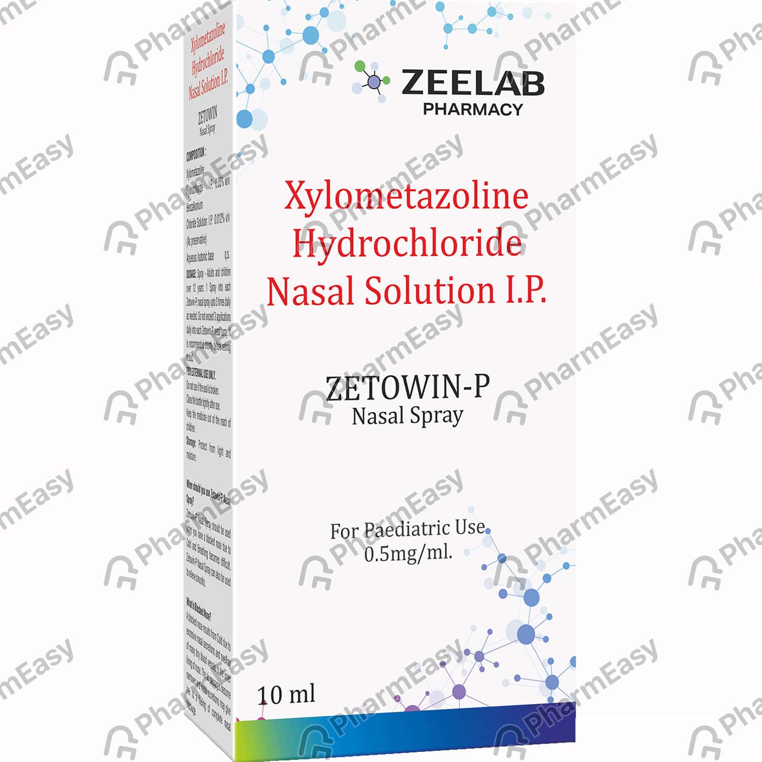 Zetowin P 0.05 %W/V Nasal Spray (10): Uses, Side Effects, Price ...