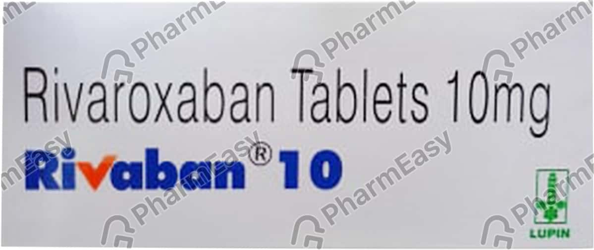Rivaban 10 MG Tablet (14): Uses, Side Effects, Price & Dosage | PharmEasy