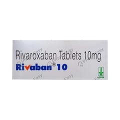 Buy Rivaban 10 MG Tablet (14) Online at Flat 18% OFF* | PharmEasy