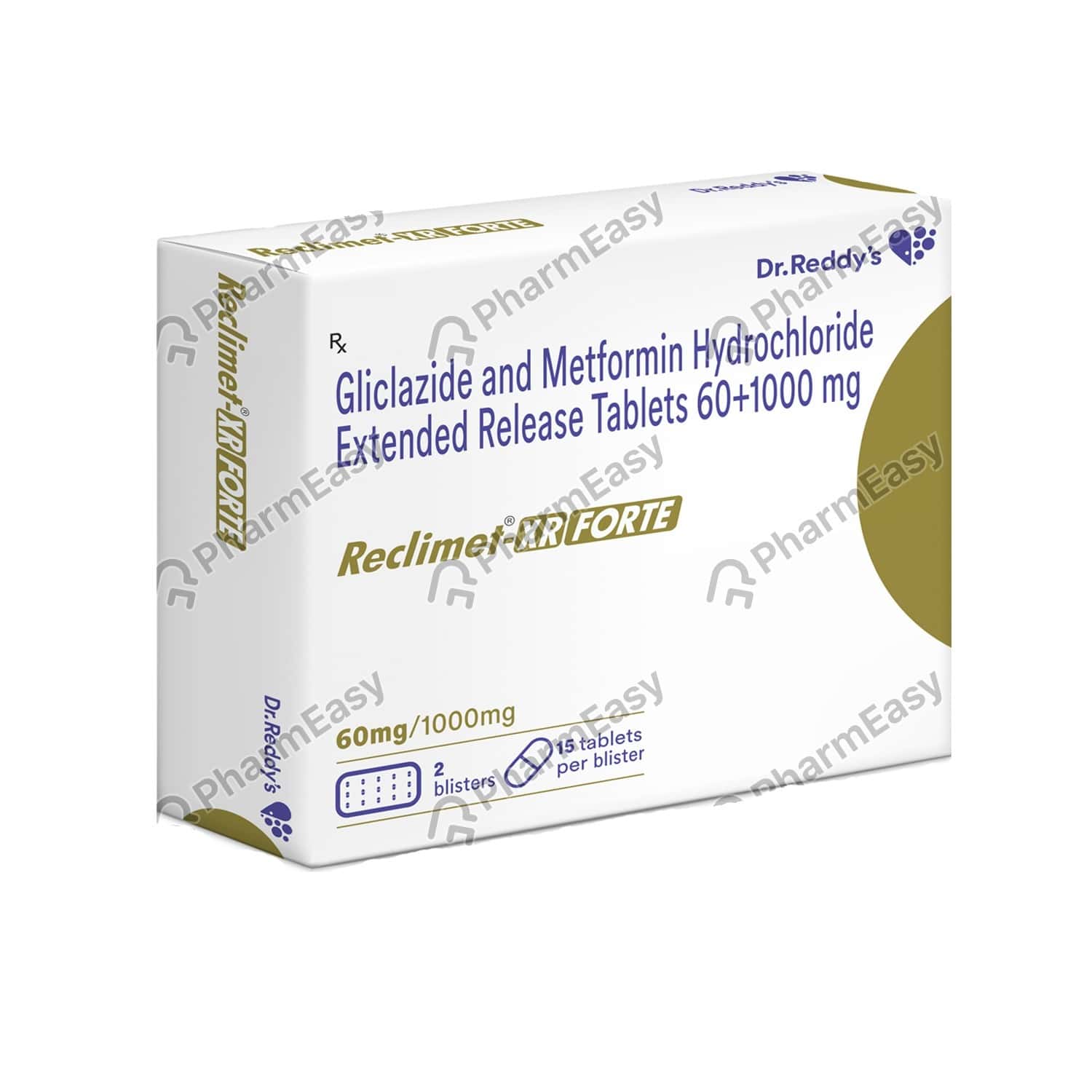 Reclimet Xr Forte Strip Of 15 Tablets - Uses, Side Effects, Dosage ...