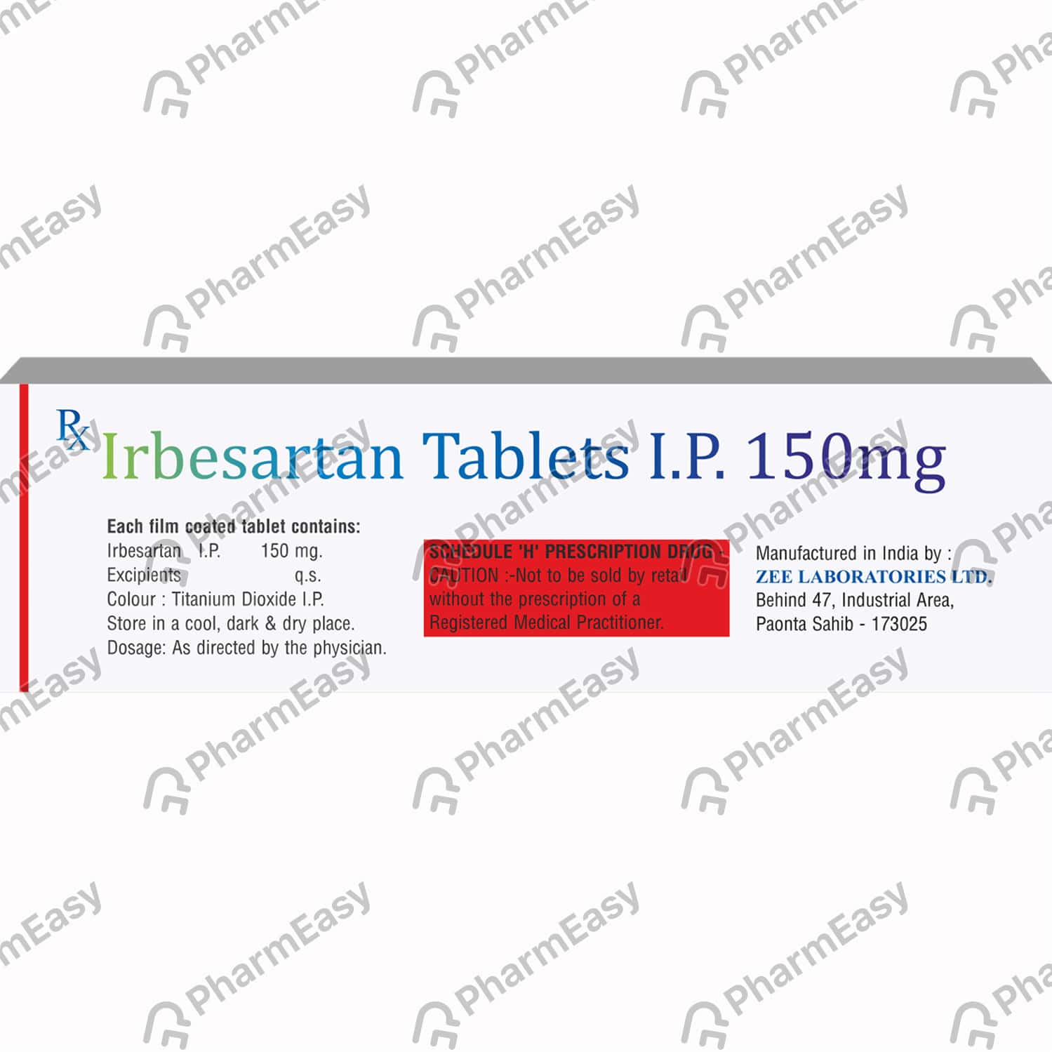Buy Irbotan 150mg H Strip Of 10 Tablets Online at Flat 15% OFF | PharmEasy