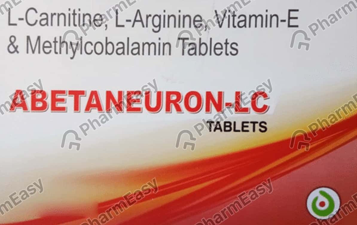 Buy Abetaneuron Lc Strip Of 10 Tablets Online & Save Up to 24% at PharmEasy