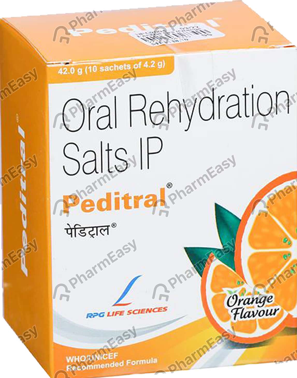 Peditral Orange Flavour Sachet Of 4.2gm Oral Powder: Uses, Side Effects ...