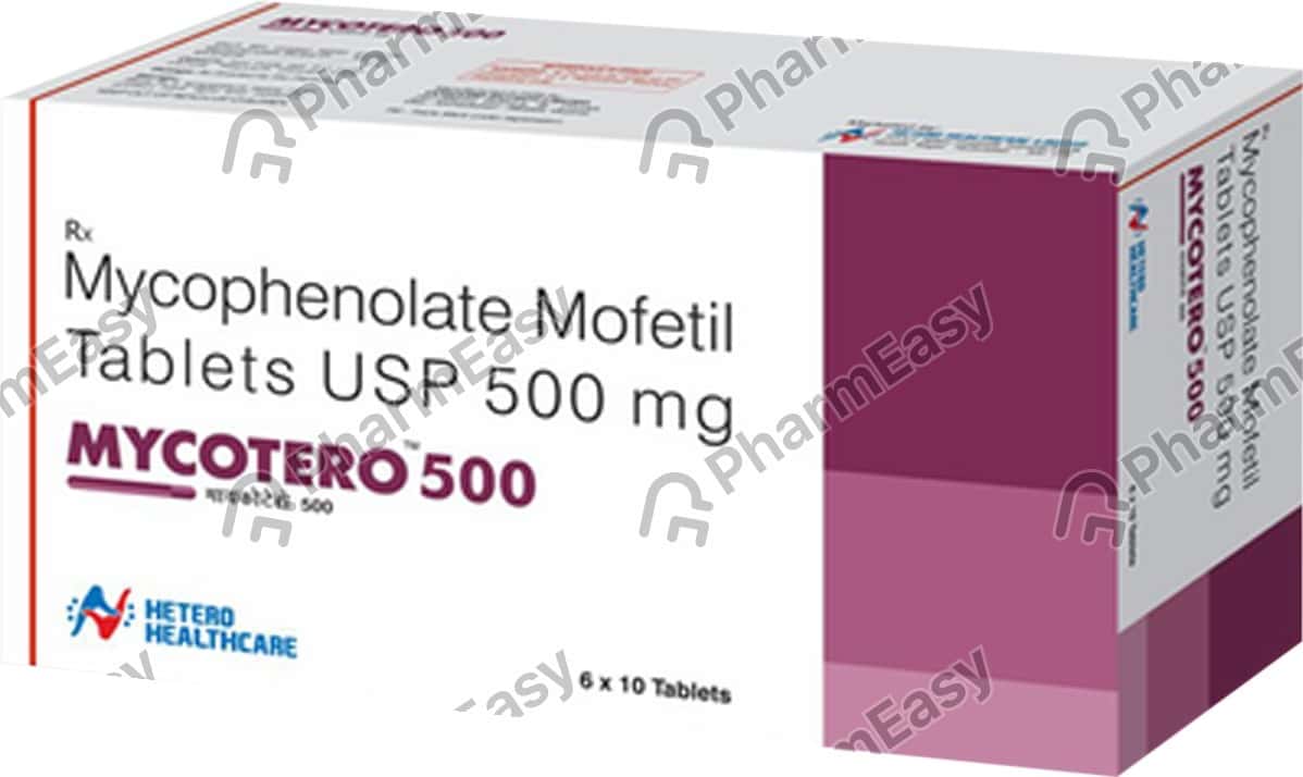 Mycotero 500 MG Tablet (10): Uses, Side Effects, Price & Dosage | PharmEasy