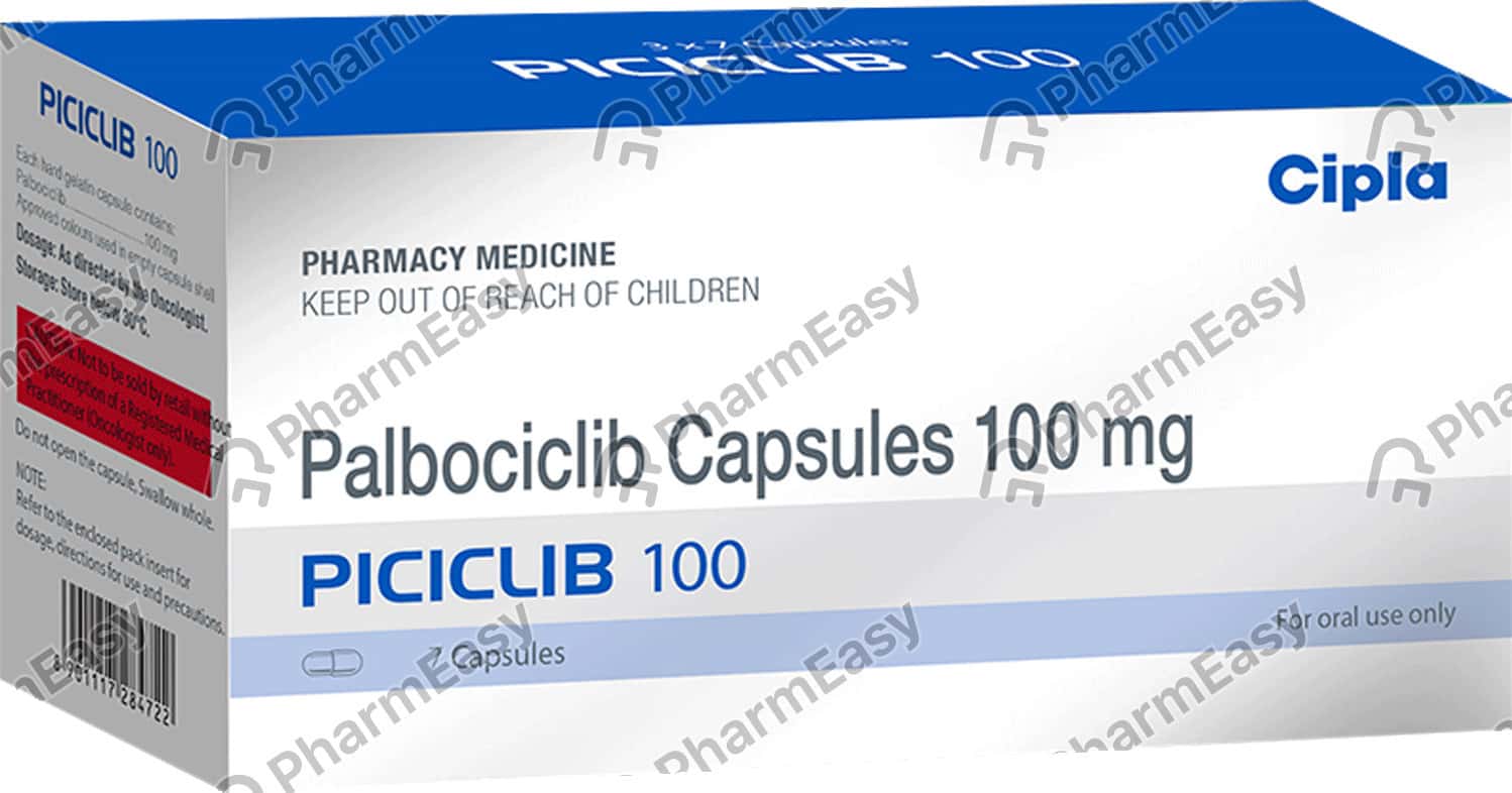 Piciclib 100 MG Capsule (7): Uses, Side Effects, Price & Dosage | PharmEasy