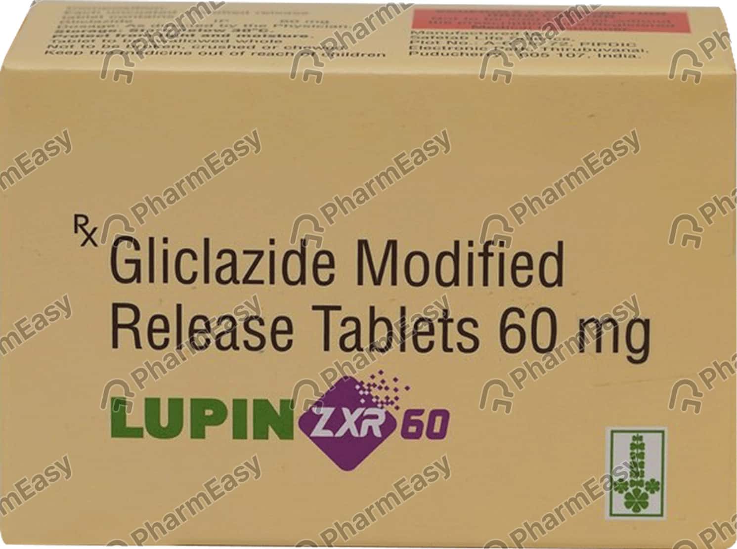 Lupin Zxr 60 MG Tablet (10): Uses, Side Effects, Price & Dosage | PharmEasy