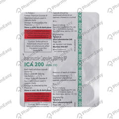 Ica 200 MG Capsule (7): Uses, Side Effects, Price & Dosage | PharmEasy