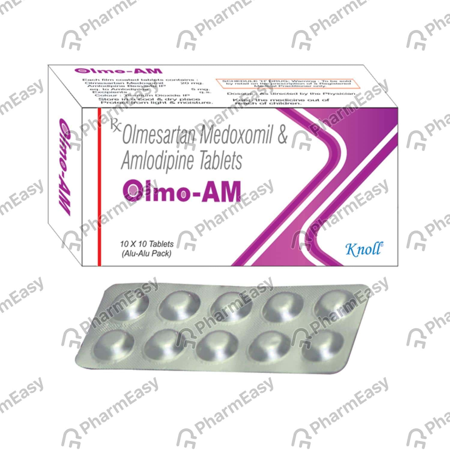 Olmo 40mg Am Strip Of 10 Tablets: Uses, Side Effects, Price & Dosage ...