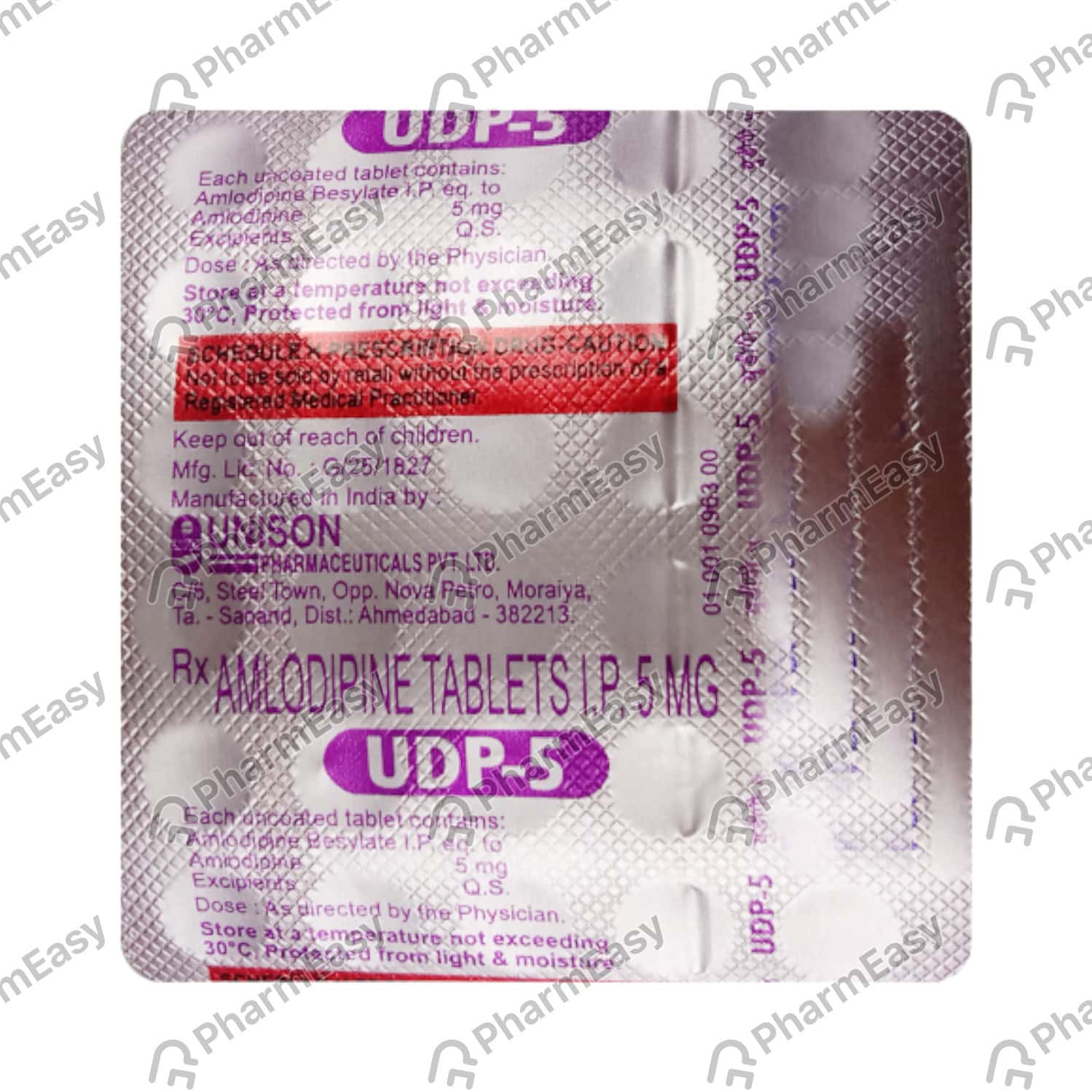 Udp 5 MG Tablet (30): Uses, Side Effects, Price & Dosage | PharmEasy