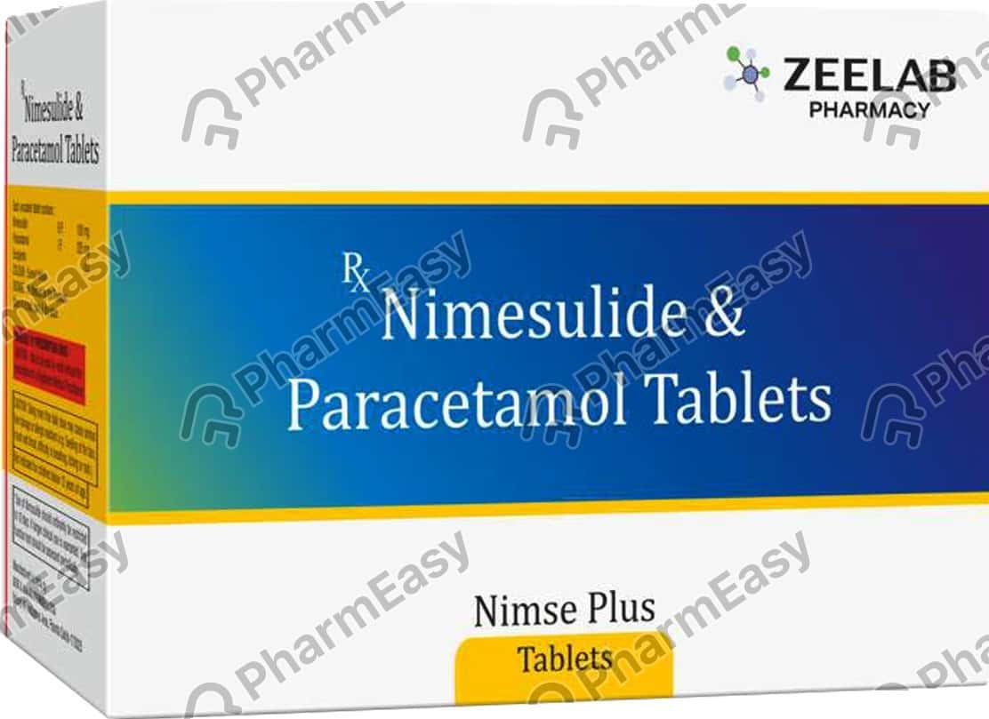 Nimse Plus Strip Of 10 Tablets: Uses, Side Effects, Price & Dosage ...