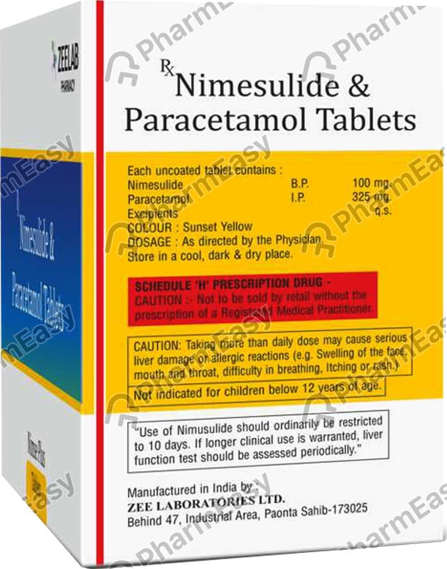 Nimse Plus Strip Of 10 Tablets: Uses, Side Effects, Price & Dosage ...