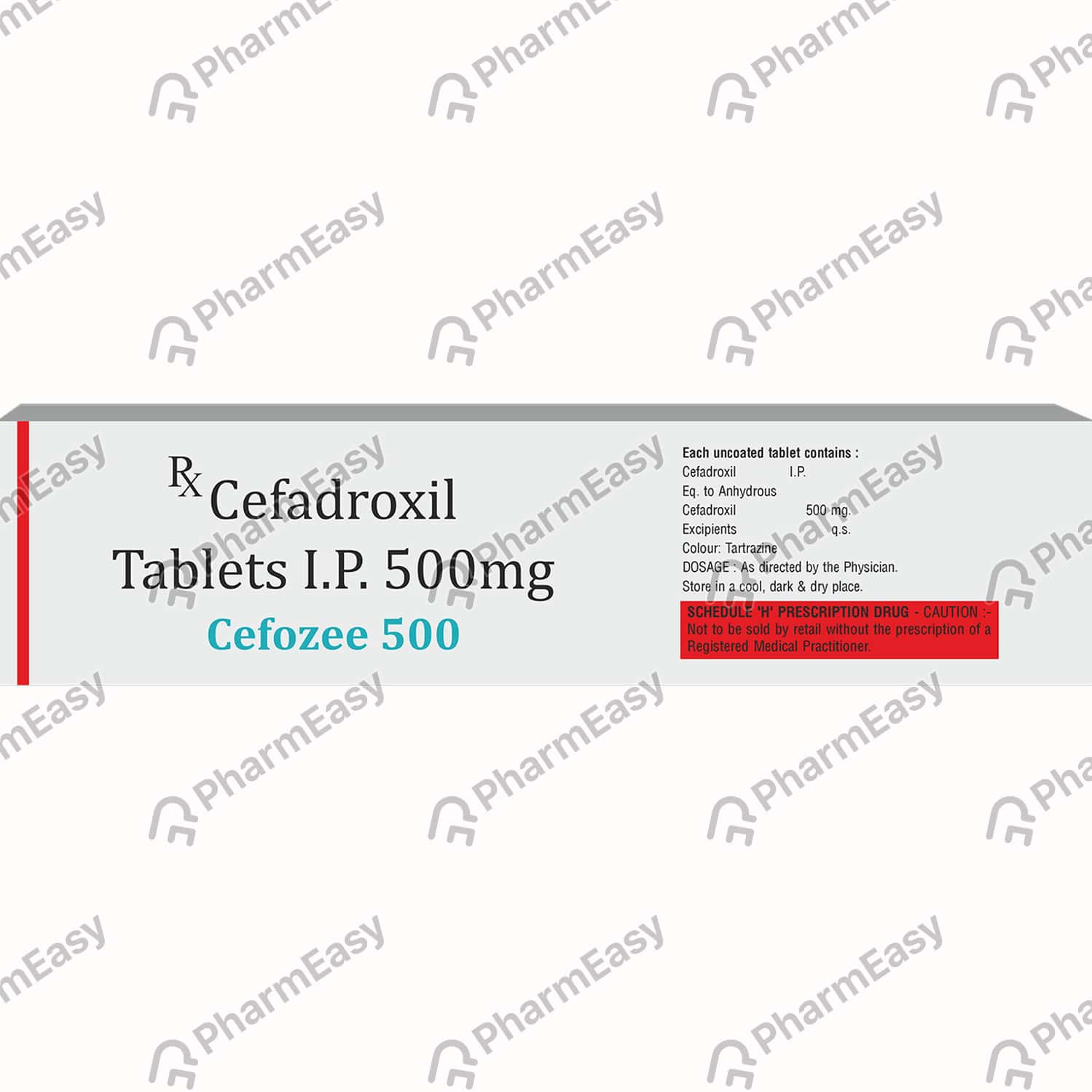 Buy Cefozee 500 MG Tablet (10) Online at Flat 15% OFF | PharmEasy
