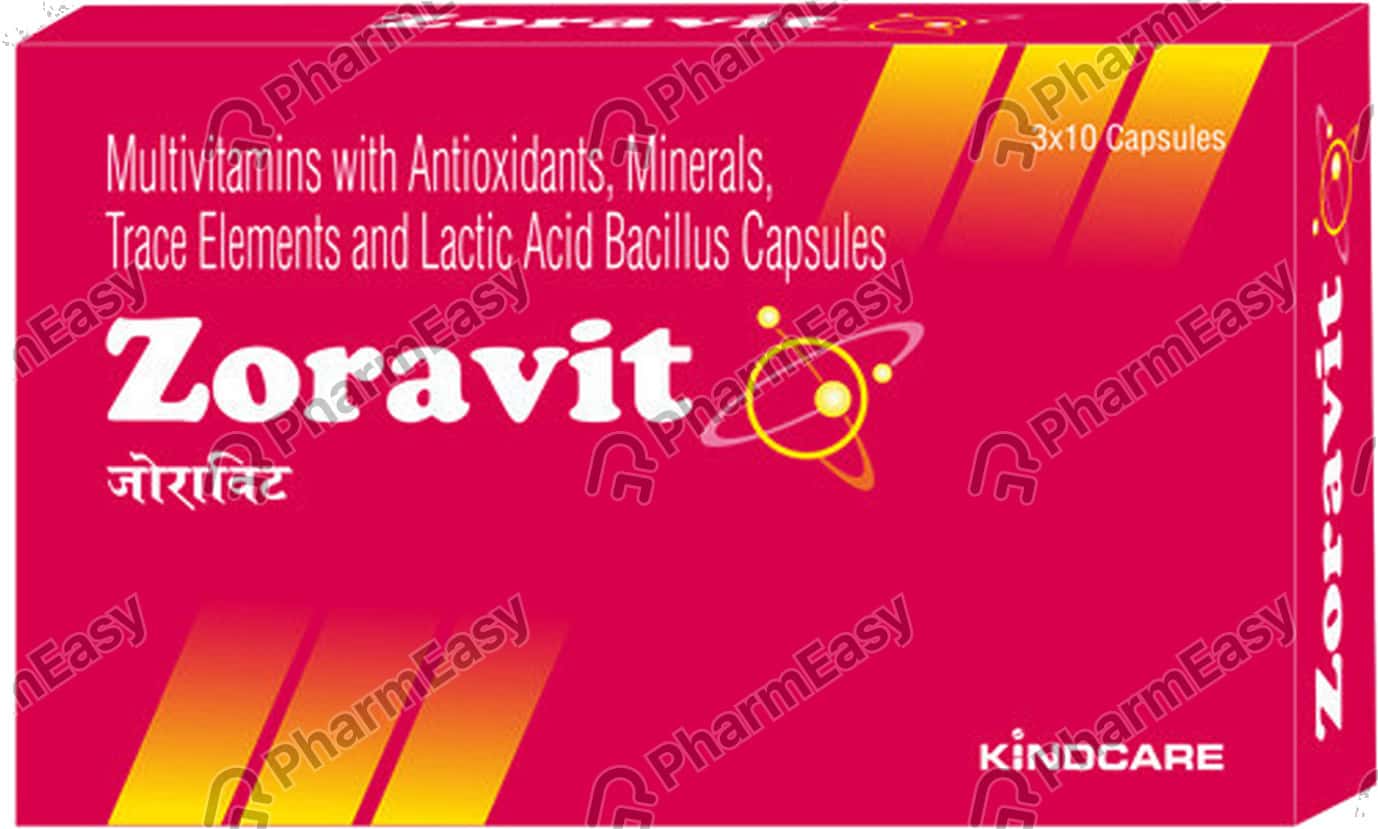 Buy Zoravit 0 MG Capsule (10) Online at Flat 15% OFF | PharmEasy