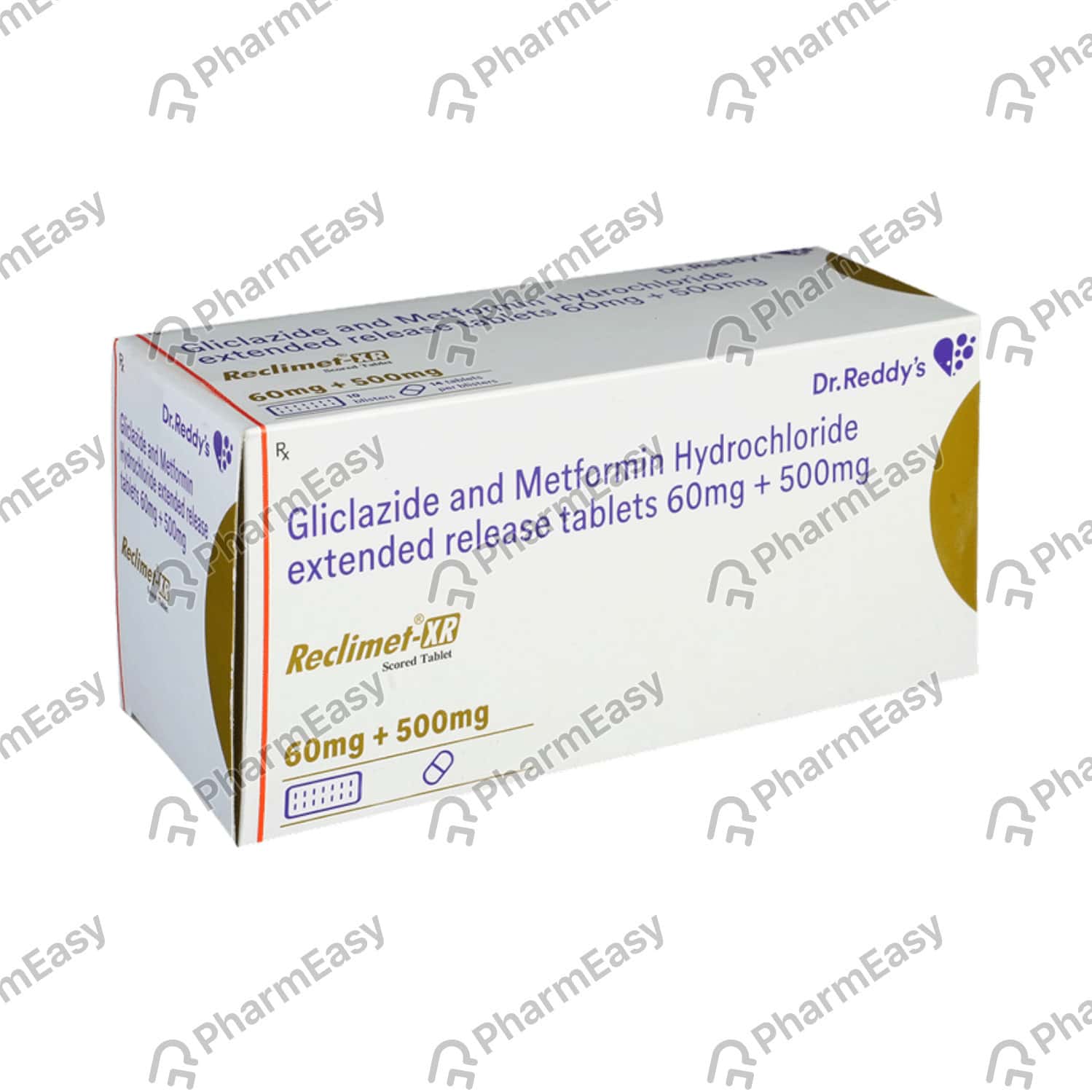 Reclimet Xr Strip Of 15 Tablets: Uses, Side Effects, Price & Dosage ...