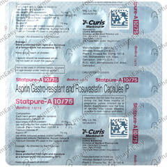 Statpure A 10/75mg Strip Of 15 Capsules: Uses, Side Effects, Price ...