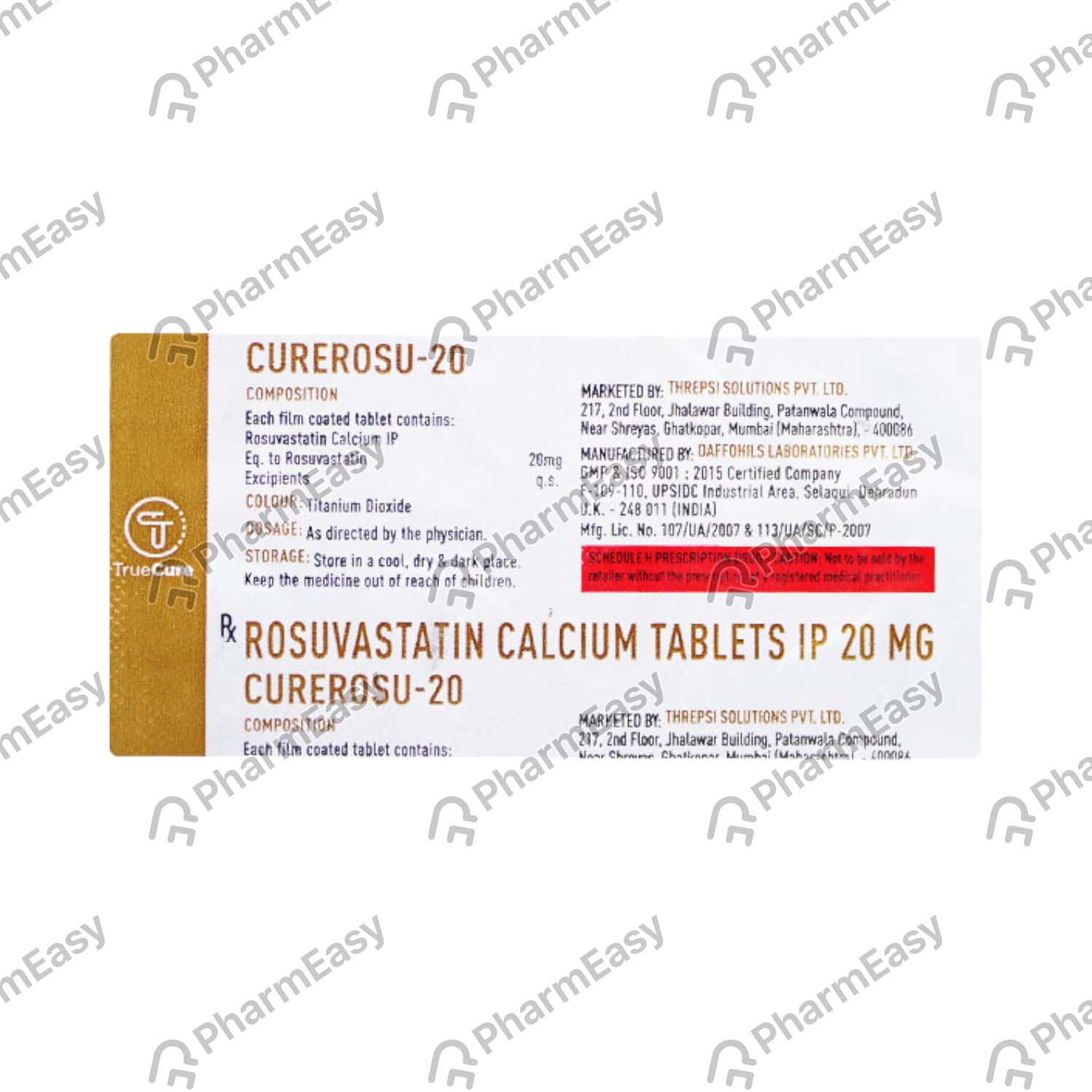 Curerosu Ca 20mg Strip Of 10 Capsules: Uses, Side Effects, Price ...