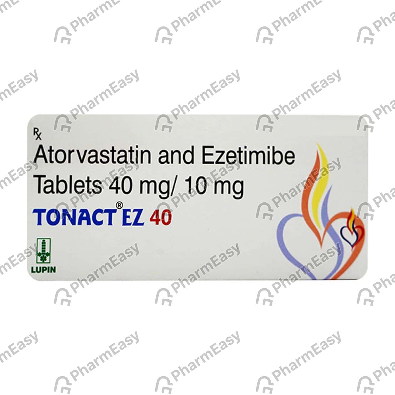 Tonact Ez 40mg Strip Of 10 Tablets: Uses, Side Effects, Price & Dosage ...