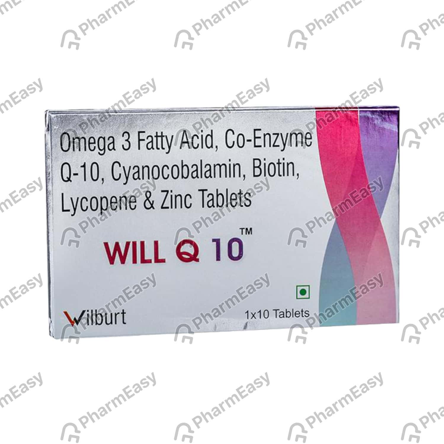 Buy Will Q 10 Strip Of 10 Capsules Online & Save Up to 24% at PharmEasy
