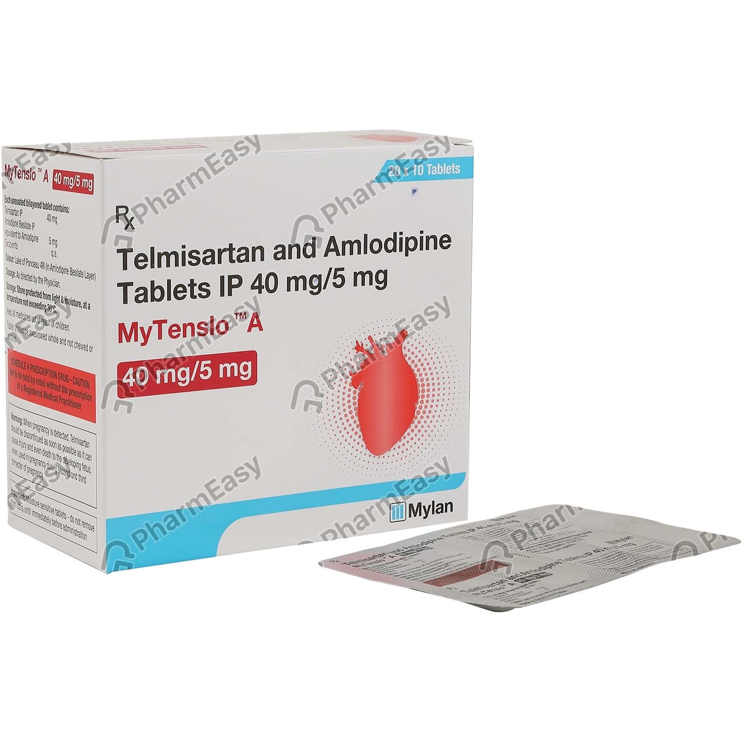 My Tenslo A Strip Of 10 Tablets: Uses, Side Effects, Price & Dosage ...