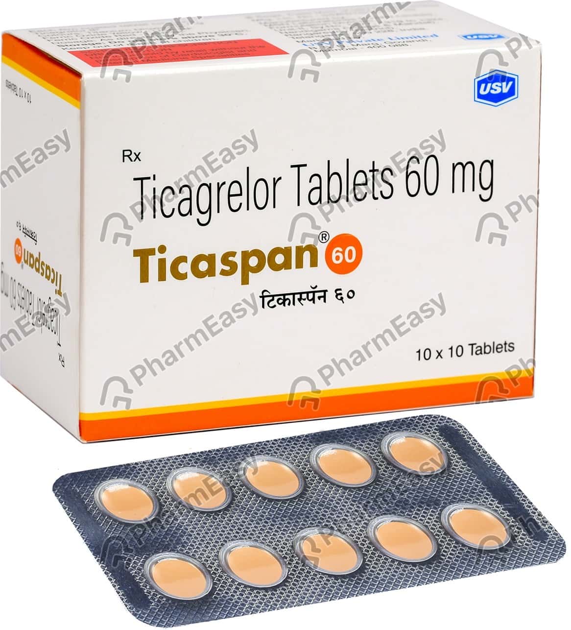 Ticaspan 60 MG Tablet (10): Uses, Side Effects, Price & Dosage | PharmEasy