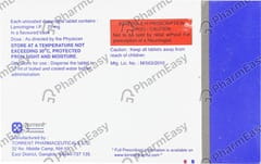 Lamitor Dt 25 MG Tablet (15): Uses, Side Effects, Price & Dosage ...