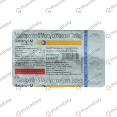 Buy Gabanyl M Strip Of 10 Tablets Online at Flat 15% OFF | PharmEasy