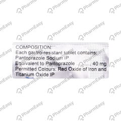 Zipant 40 MG Tablet (15): Uses, Side Effects, Price & Dosage | PharmEasy