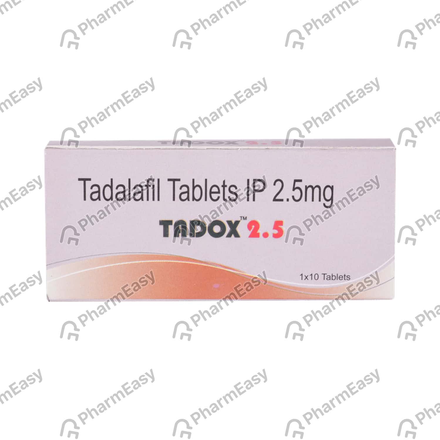 Tadox 2.5 MG Tablet (10): Uses, Side Effects, Price & Dosage | PharmEasy
