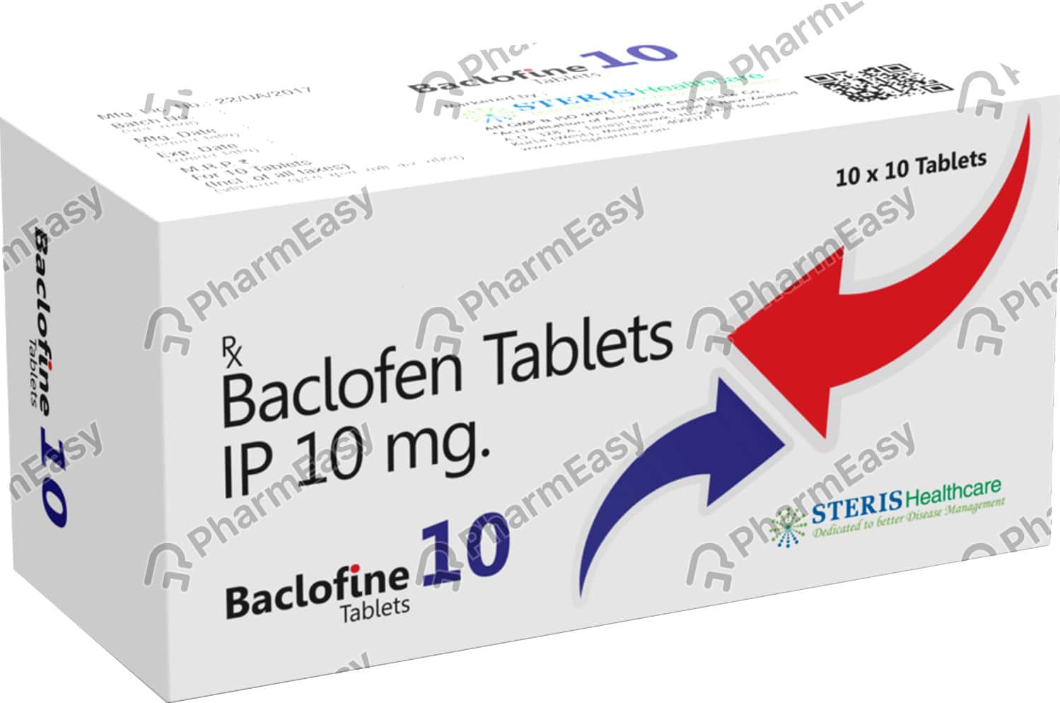 Buy Baclofine 10 MG Tablet (10) Online at Flat 15% OFF | PharmEasy