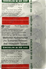 Encelin M Sr 500mg Strip Of 10 Tablets: Uses, Side Effects, Price ...