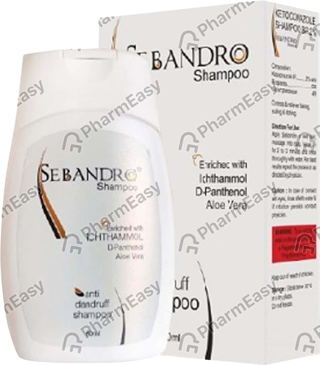 Sebandro 2 % Shampoo (60): Uses, Side Effects, Price & Dosage | PharmEasy