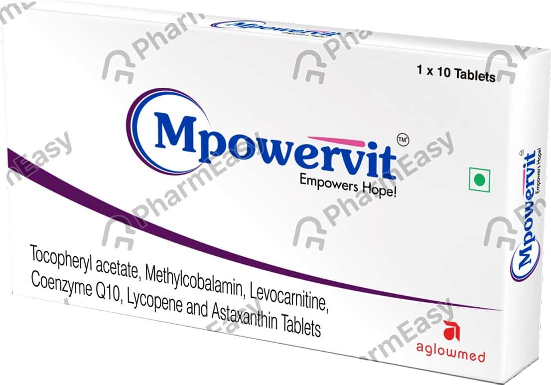 Buy Mpowervit Strip Of 10 Tablets Online at Flat 15% OFF | PharmEasy