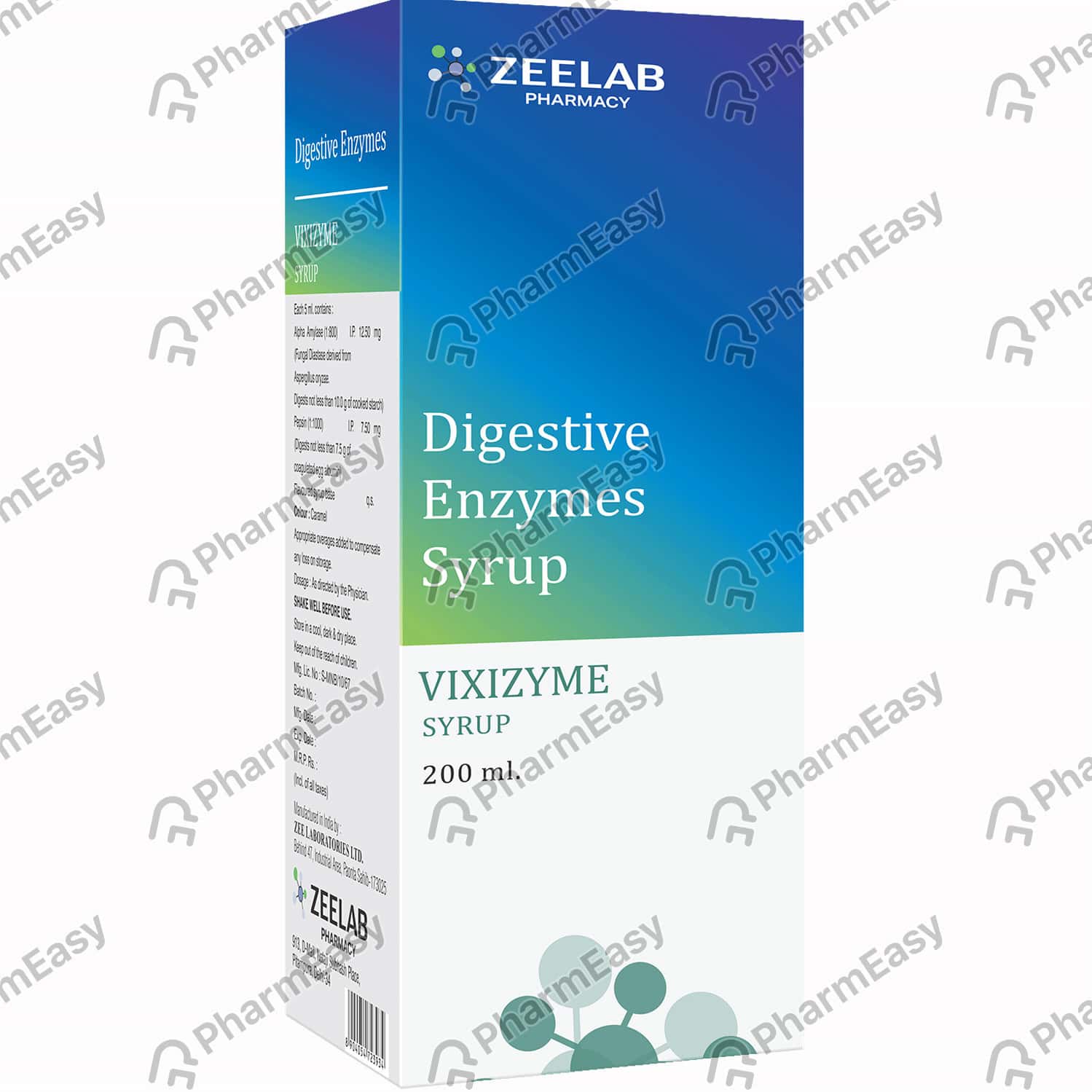 Buy Vixizyme Bottle Of 200ml Syrup Online at Flat 15% OFF | PharmEasy