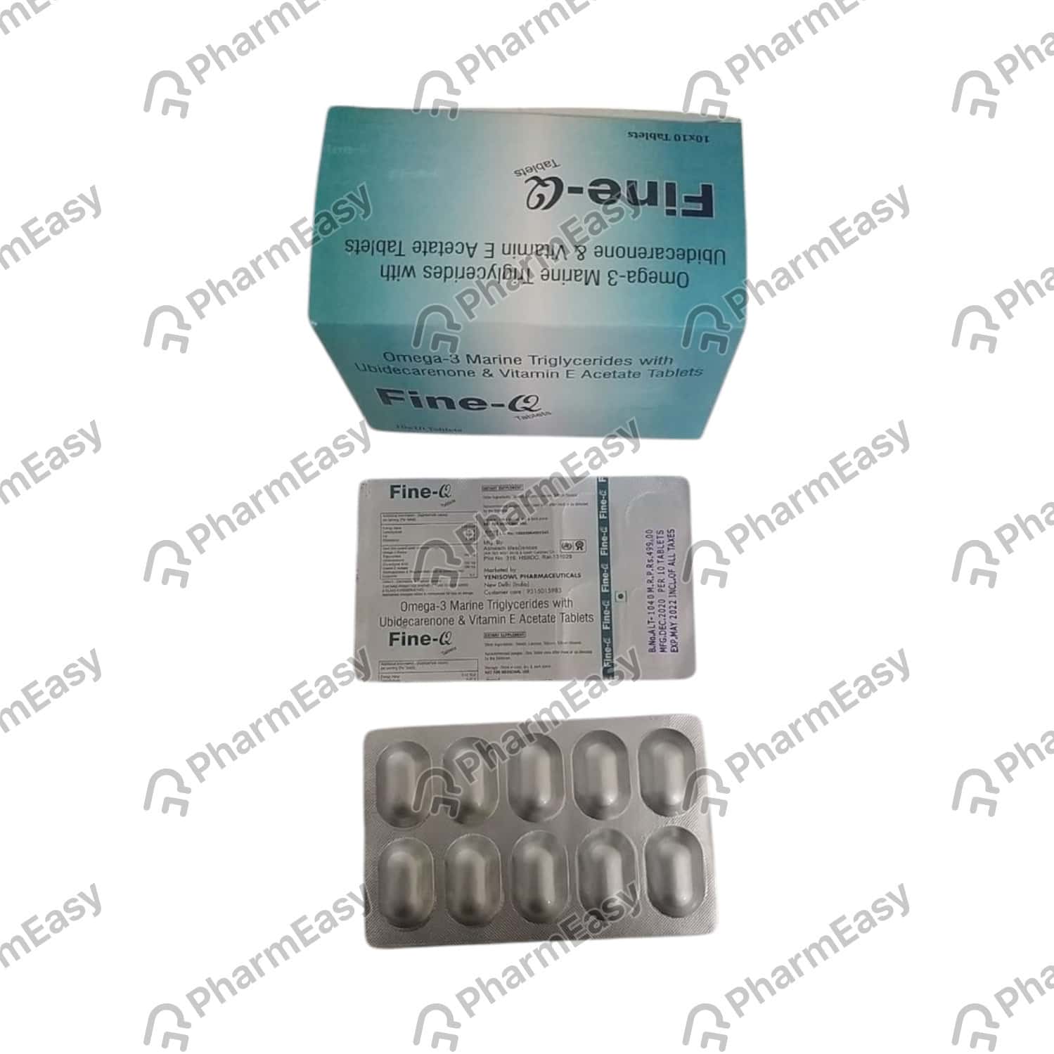 Buy Fine Q Strip Of 10 Tablets Online at Flat 15% OFF | PharmEasy