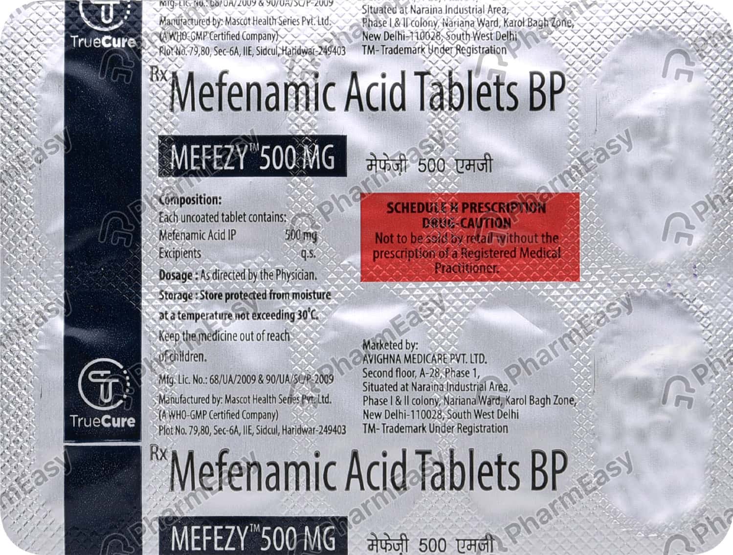 Mefezy 500 MG Tablet (10): Uses, Side Effects, Price & Dosage | PharmEasy