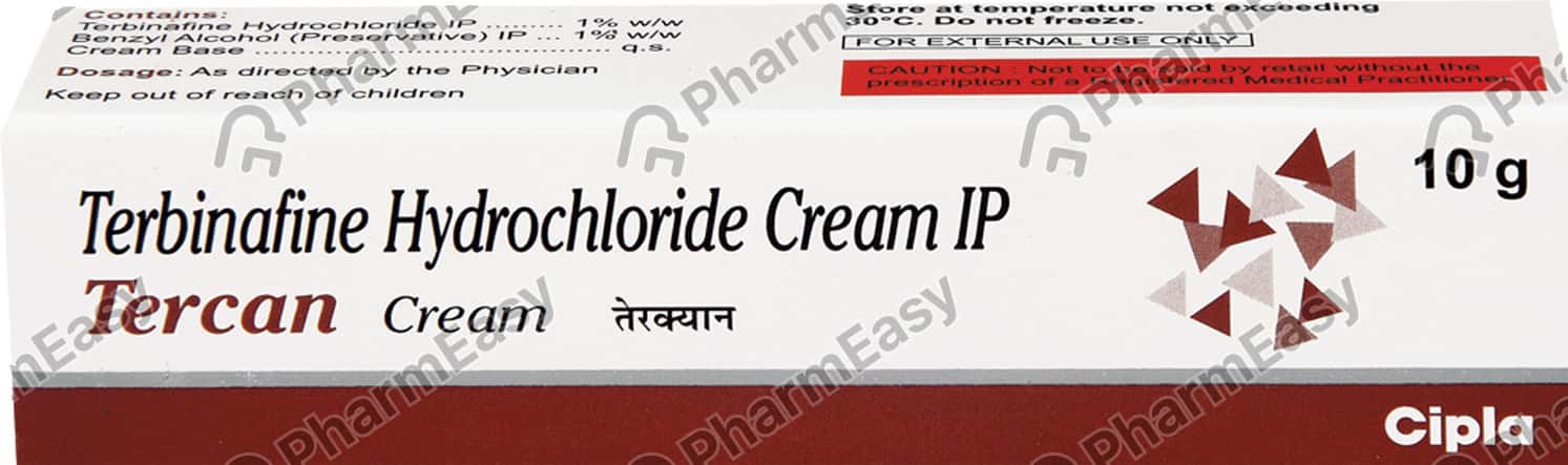 Tercan 1 %W/W Cream (10): Uses, Side Effects, Price & Dosage | PharmEasy