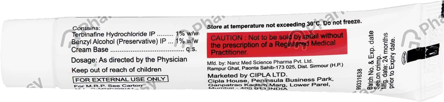 Tercan 1 %W/W Cream (10): Uses, Side Effects, Price & Dosage | PharmEasy