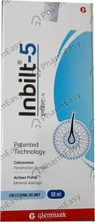 Inbilt 5 % Skin Solution (50): Uses, Side Effects, Price, Dosage ...