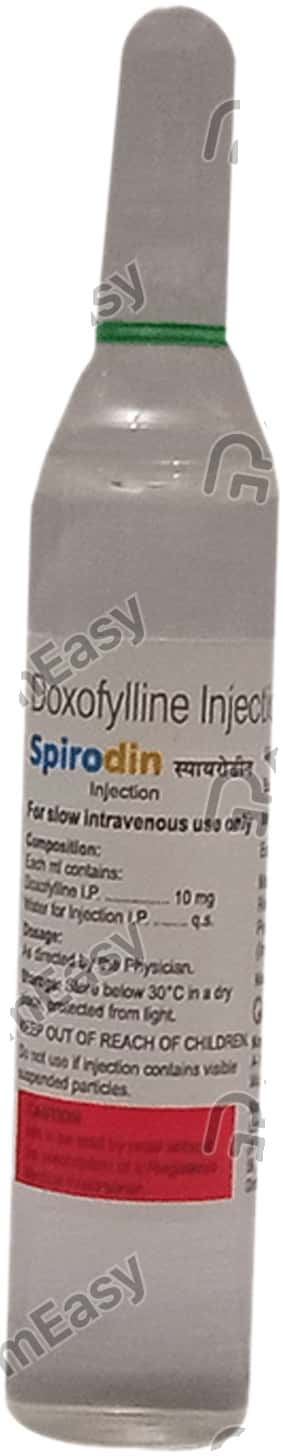 Spirodin 10 MG Injection (10): Uses, Side Effects, Price & Dosage ...