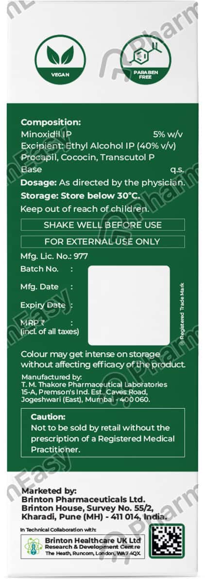 Buy Brintop Moist 5 %W/V Skin Solution (60) Online at Flat 15% OFF | PharmEasy