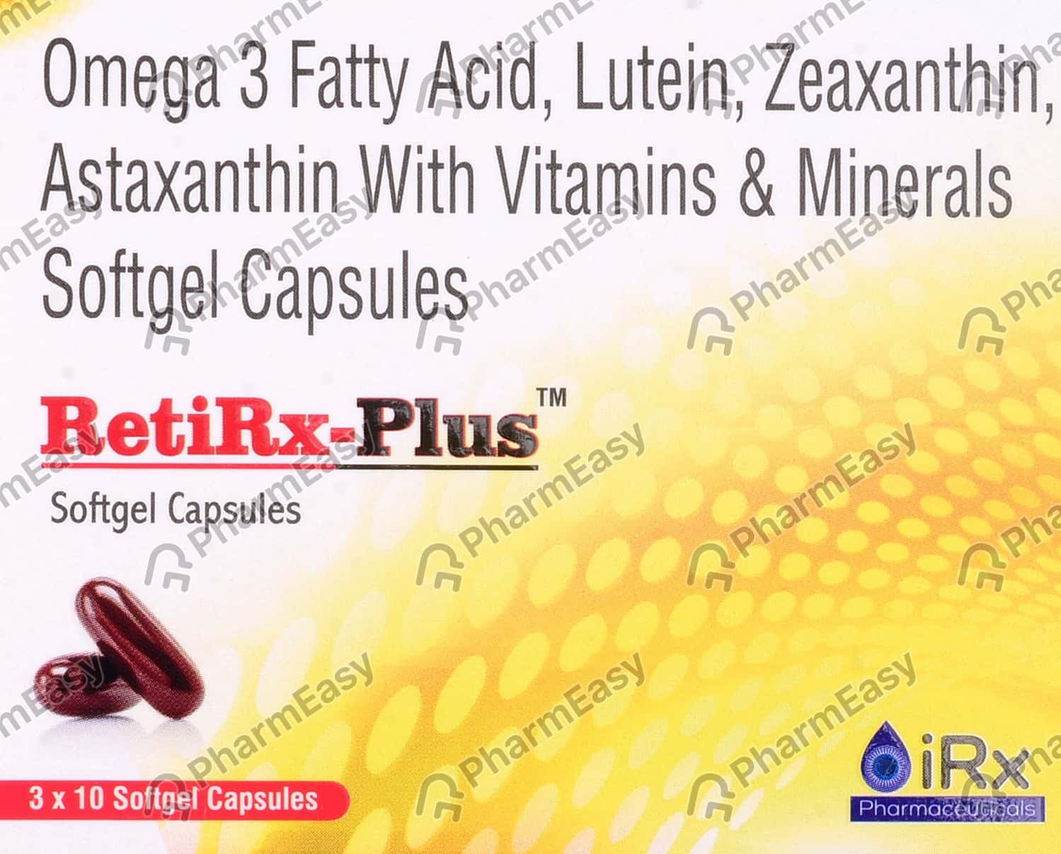 Buy Retirx Plus Strip Of 10 Capsules Online at Flat 15% OFF | PharmEasy