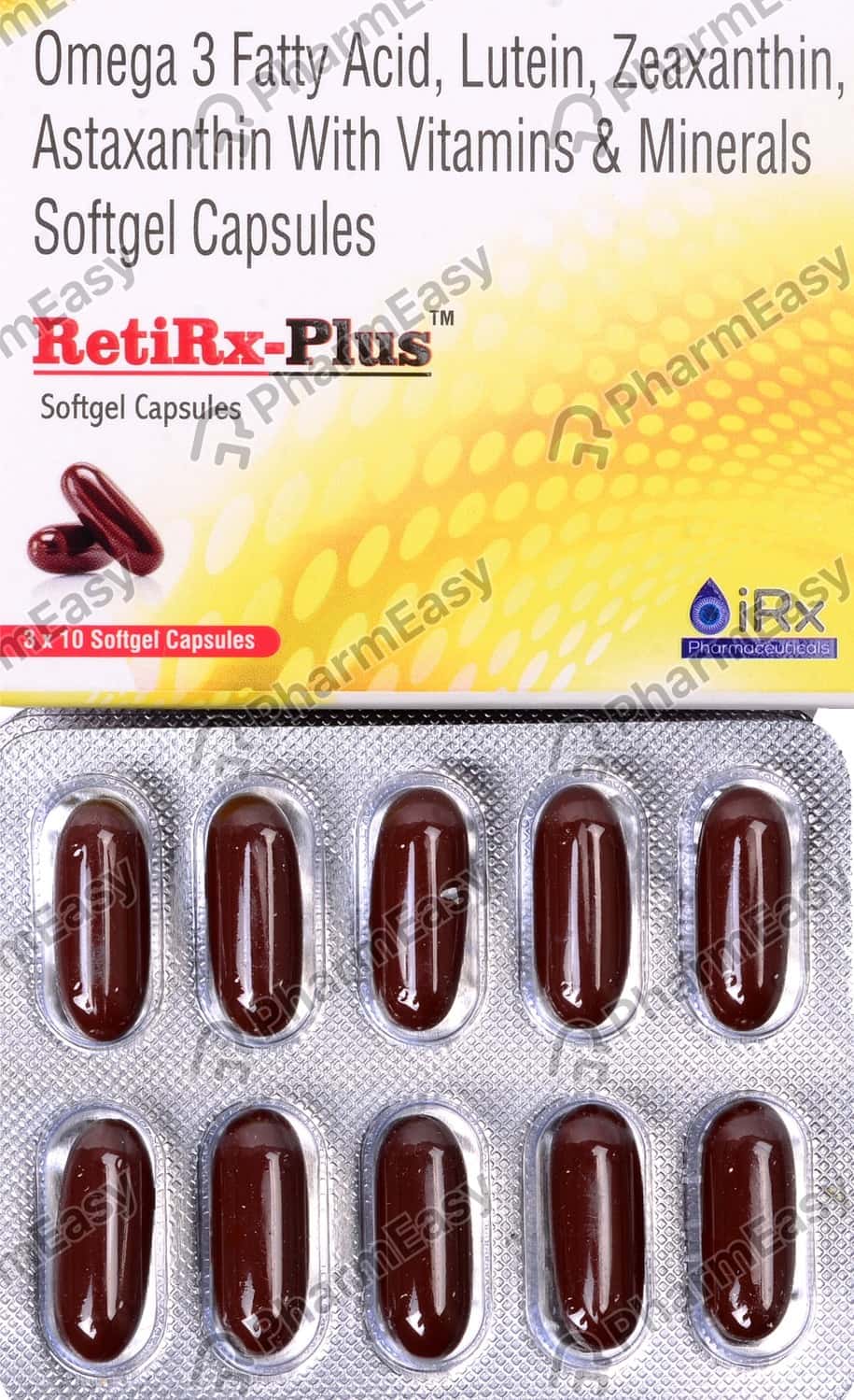 Buy Retirx Plus Strip Of 10 Capsules Online at Flat 15% OFF | PharmEasy