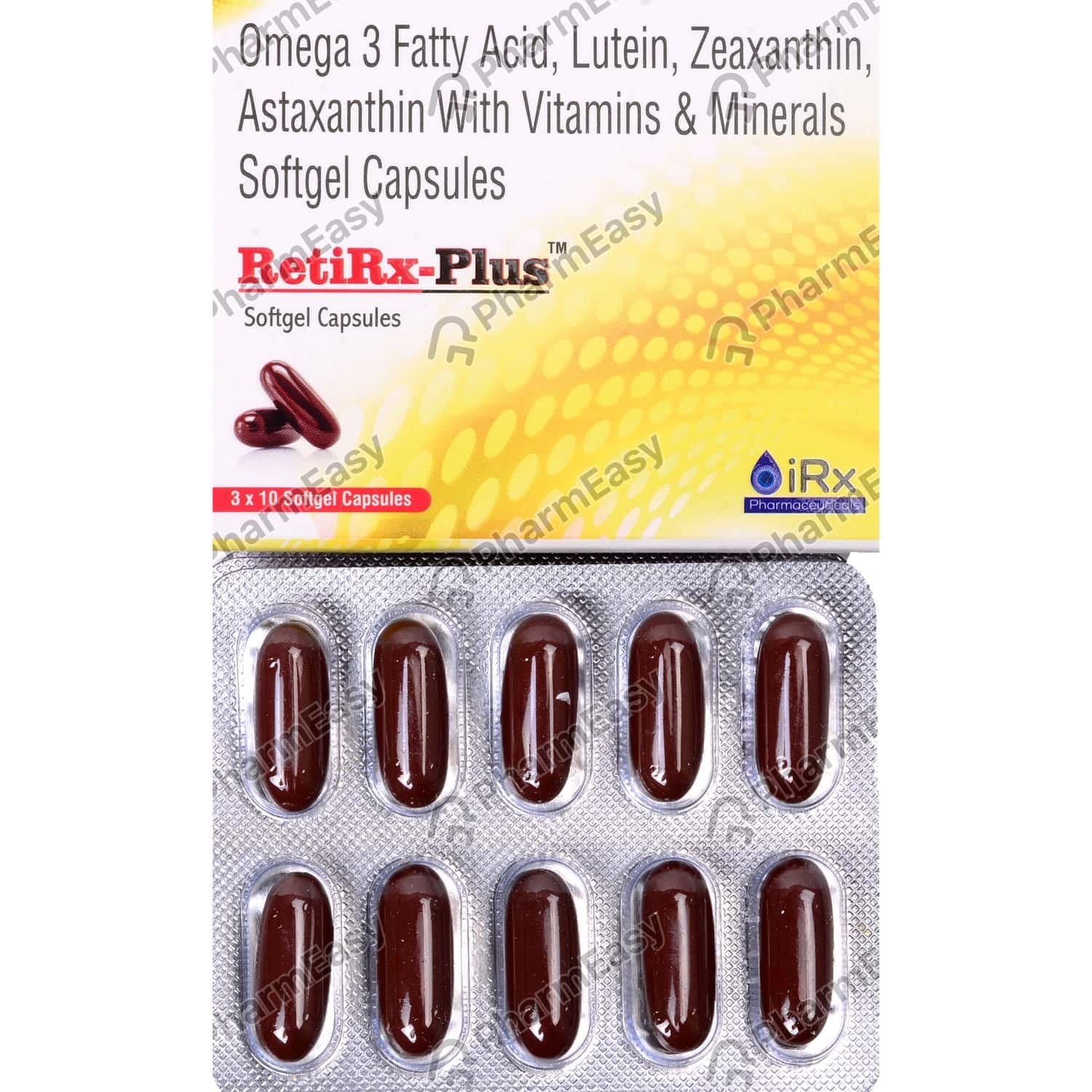 Buy Retirx Plus Strip Of 10 Capsules Online at Flat 18% OFF* | PharmEasy