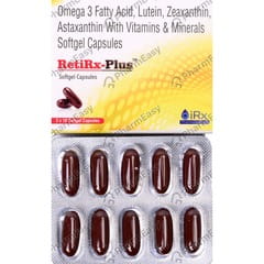 Buy Retirx Plus Strip Of 10 Capsules Online at Flat 18% OFF* | PharmEasy