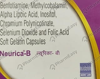 Buy Neurica B Strip Of 10 Capsules Online at Flat 15% OFF | PharmEasy