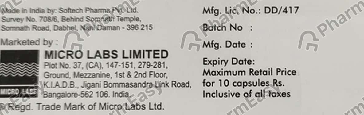 Buy Neurica B Strip Of 10 Capsules Online at Flat 15% OFF | PharmEasy